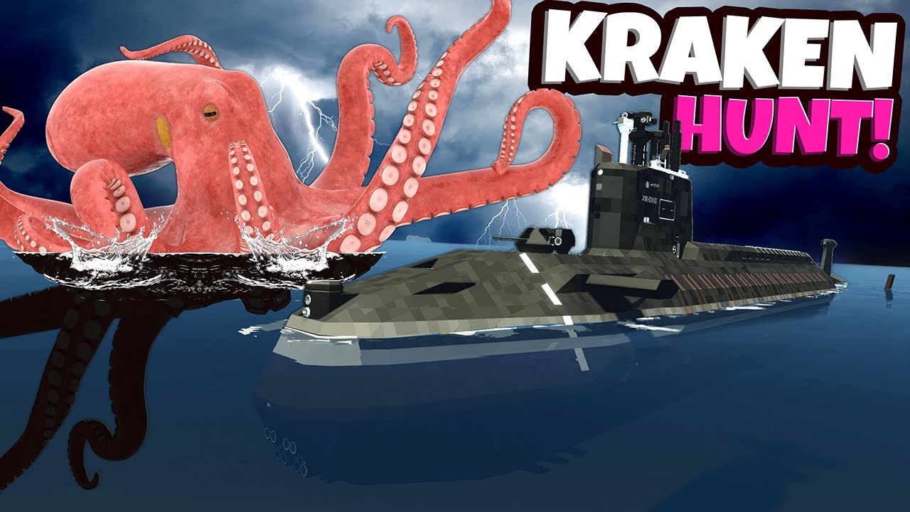 OB & I Used a NUCLEAR SUBMARINE to HUNT a KRAKEN in Stormworks ...