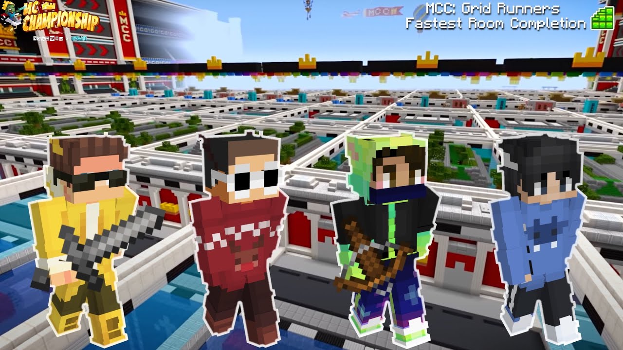 MCC:Fastest Grid Runners Room Completions - YouTube