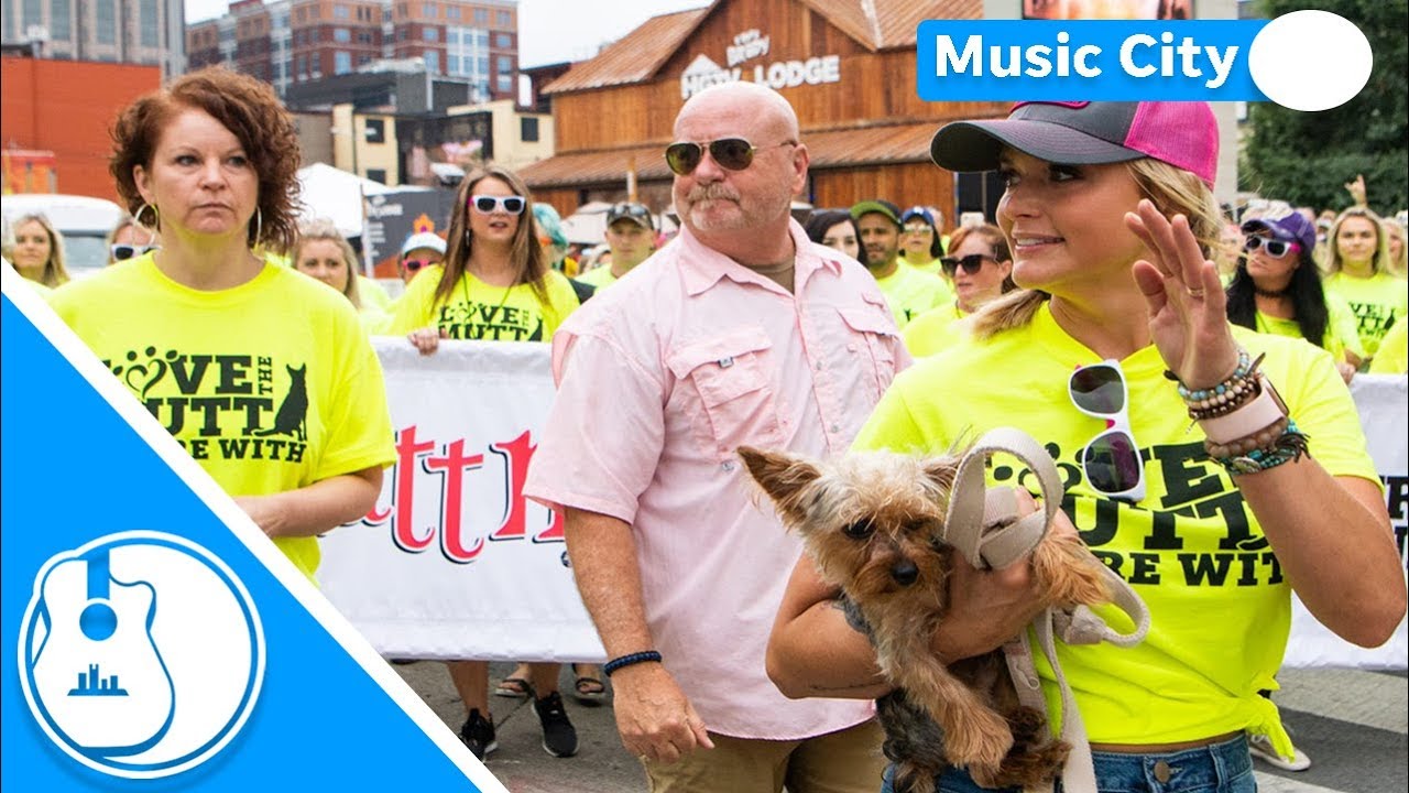 Miranda Lambert leads the MuttNation March - YouTube
