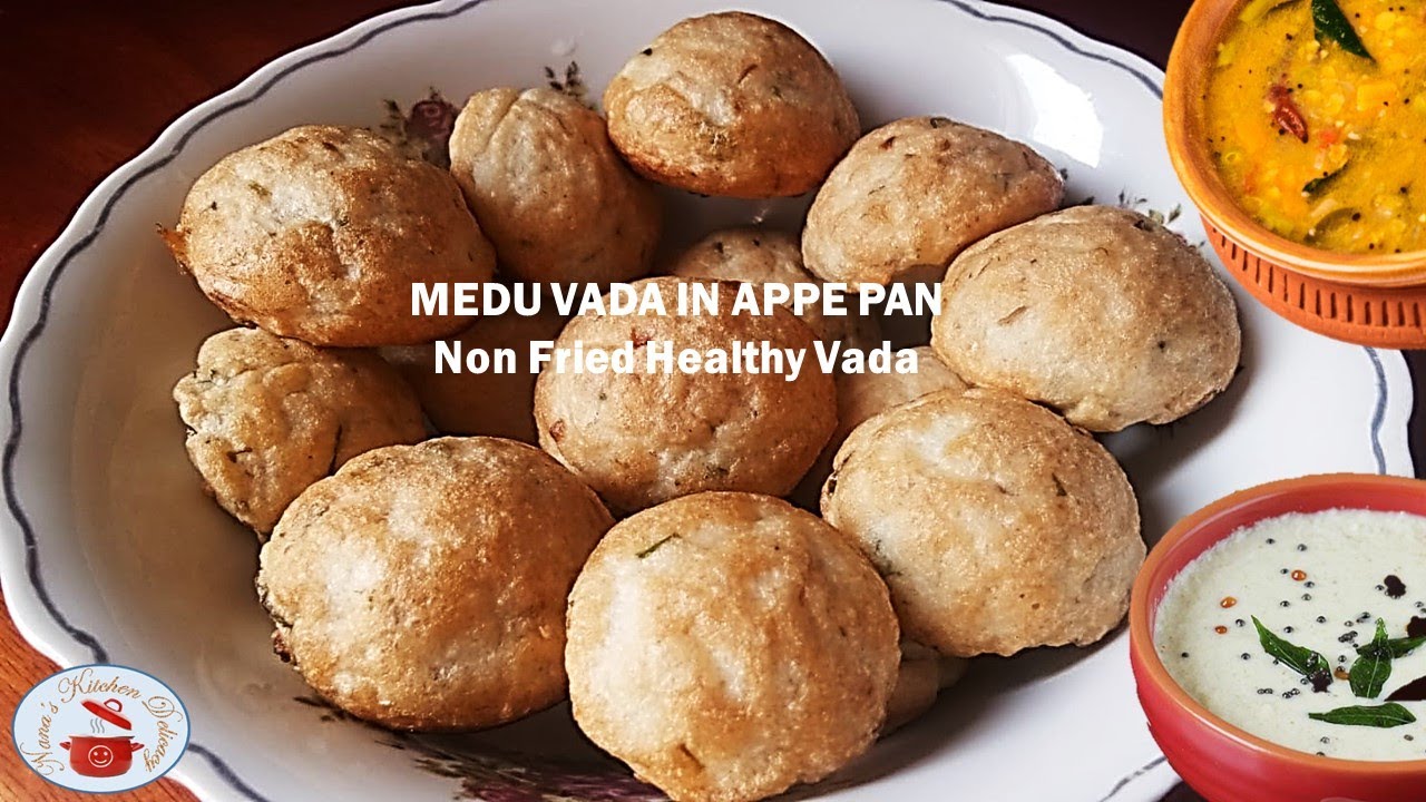 Medu vada in appe pan, pan fried medu vada | #healthyrecipes # ...