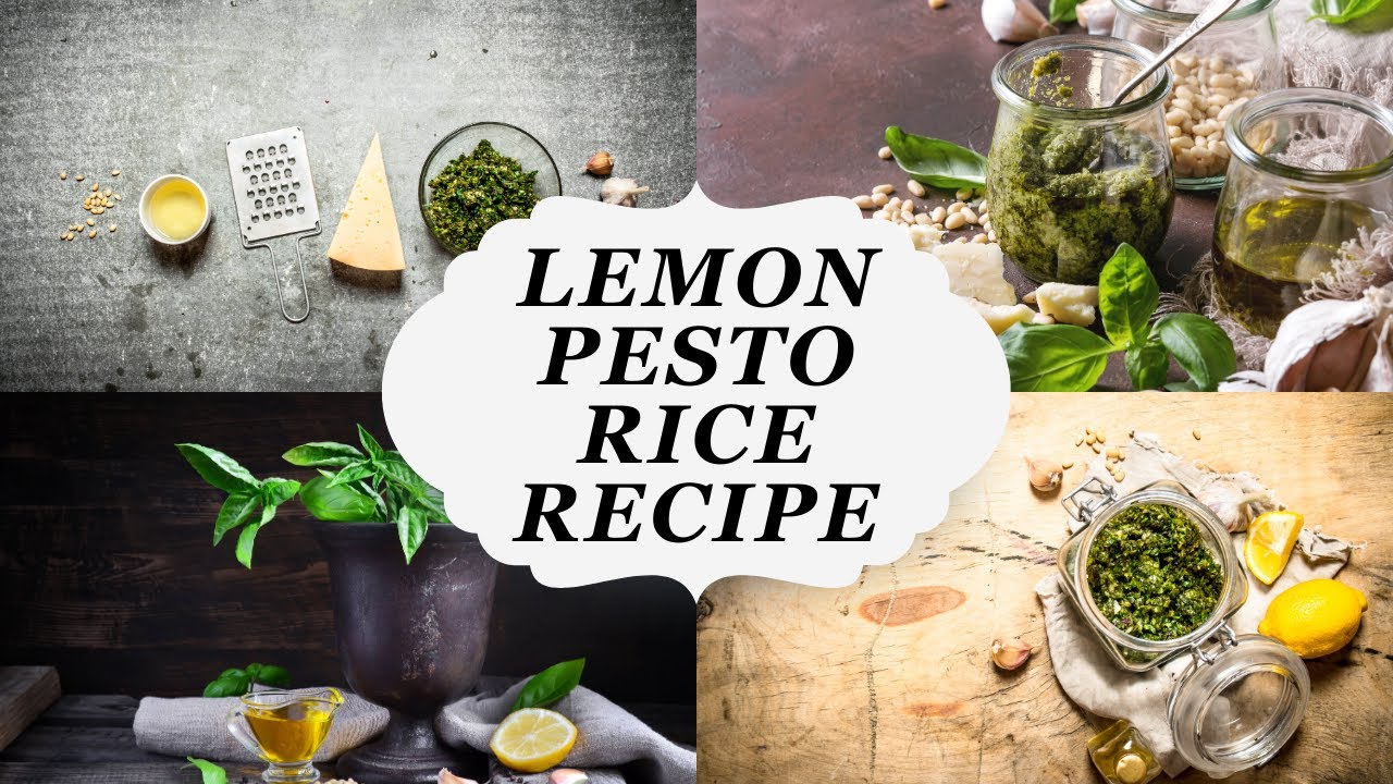 Lemon Pesto Rice Recipe | Cook With Me - YouTube