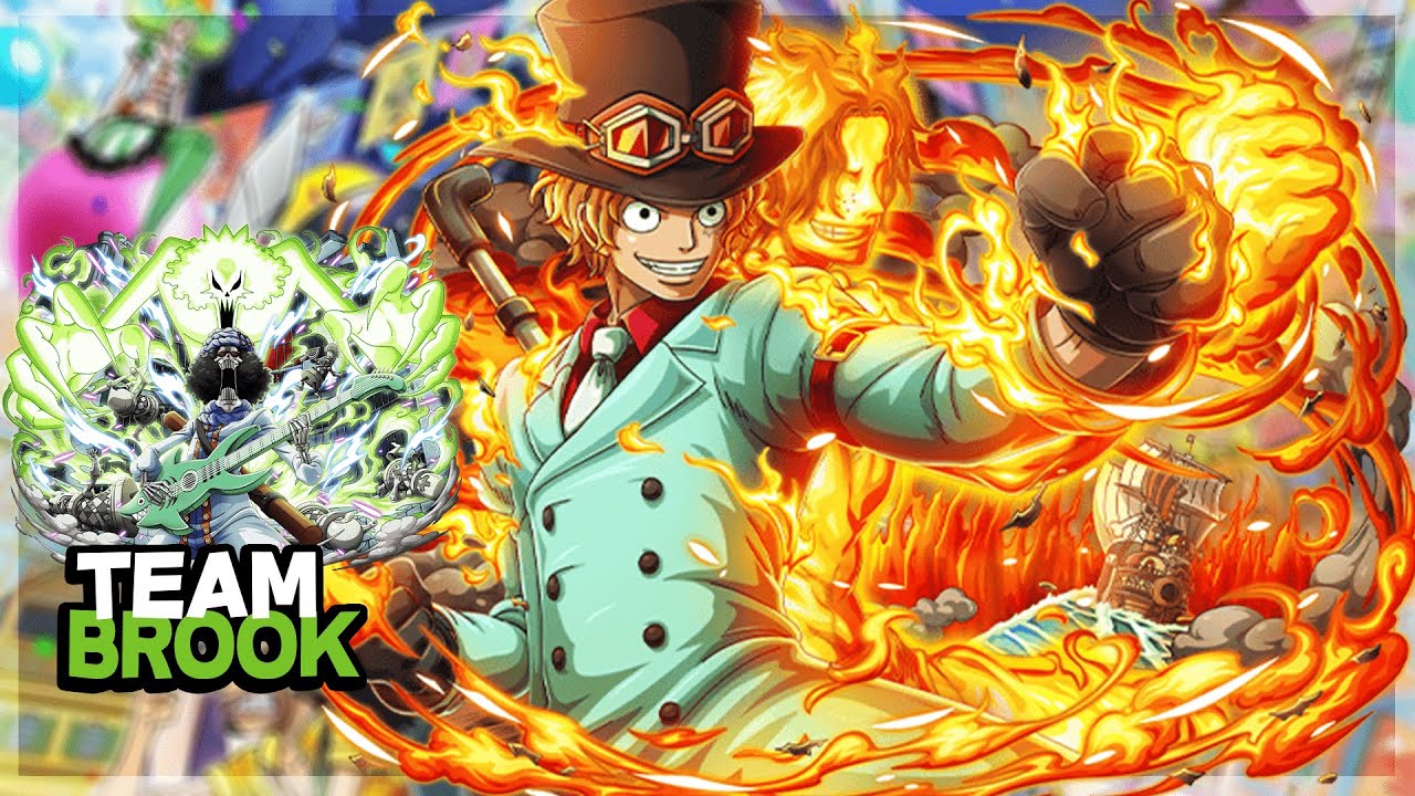 OPTC BROOK VS RAID SABO STAMPEDE 60 STAMINA - YouTube