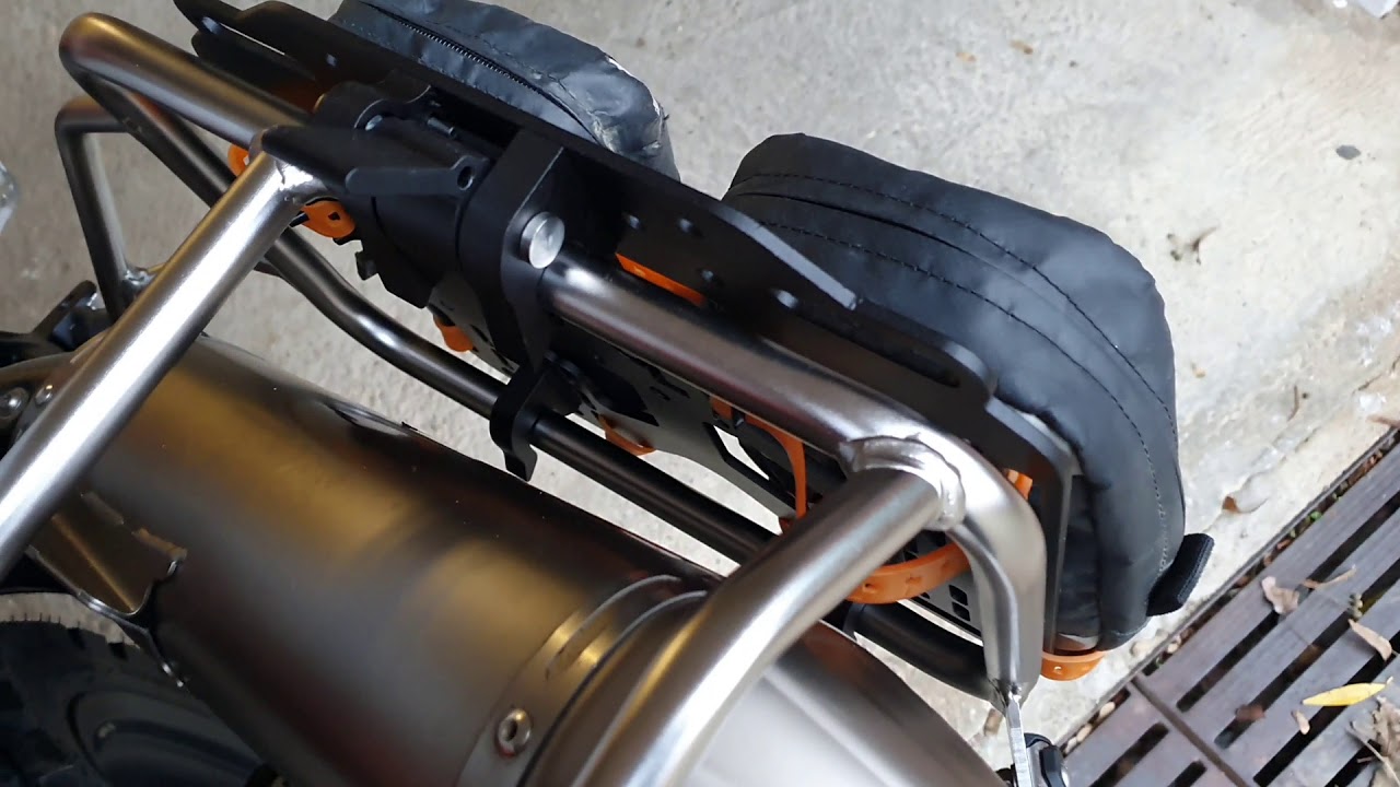 Giant Loop Pannier Mounts - YouTube