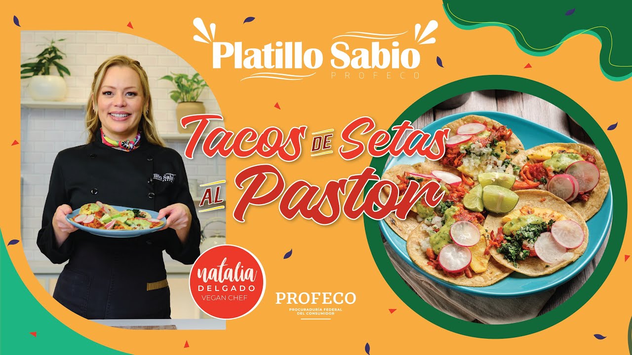 Natalia Delgado | Tacos de setas al pastor | Platillo Sabio - YouTube