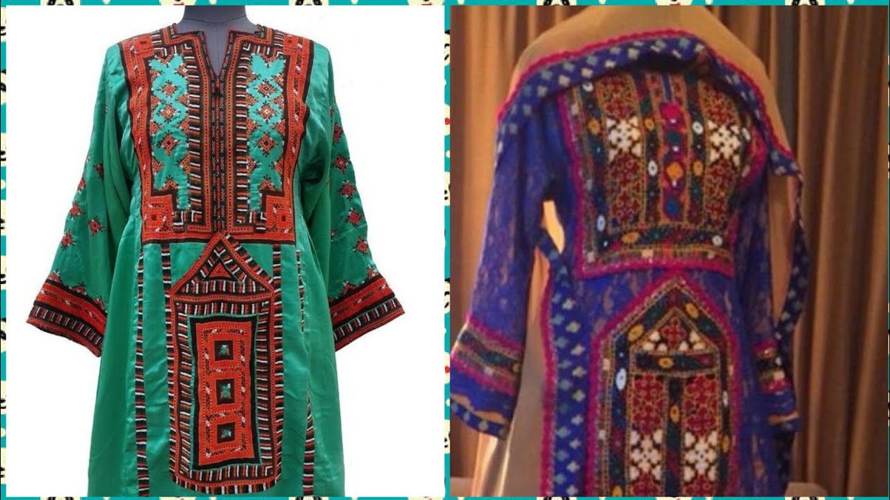 Traditional Hand Embroidery Shirt's Designs Ideas Designs - YouTube