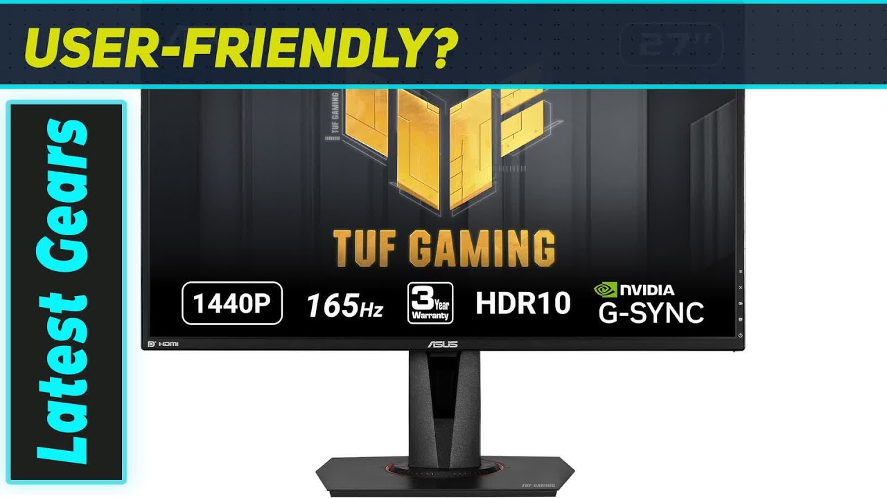 ASUS 27-Inch 2K HDR TUF Gaming Monitor – Best Budget Gaming Display ...