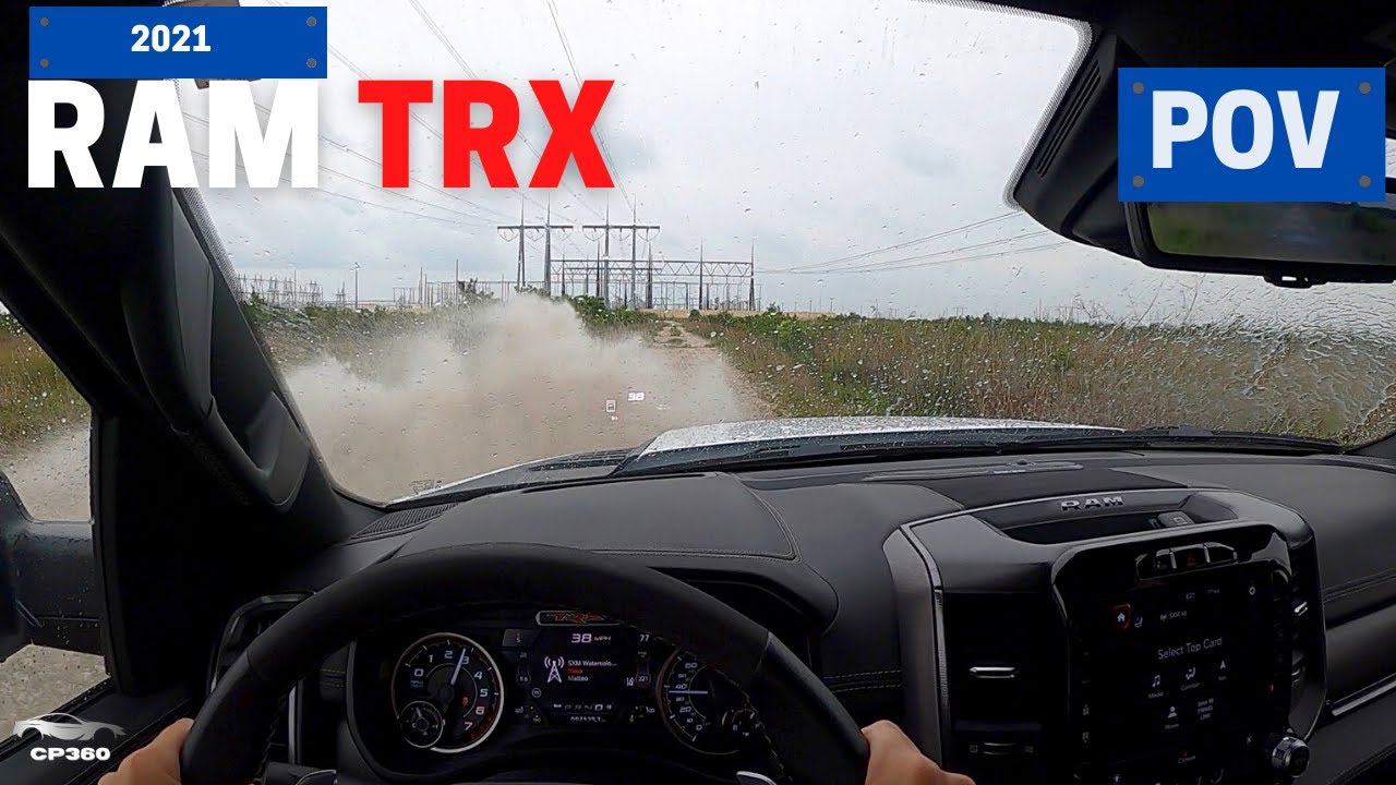 2021 RAM 1500 TRX On and Off-road POV Test Drive - YouTube