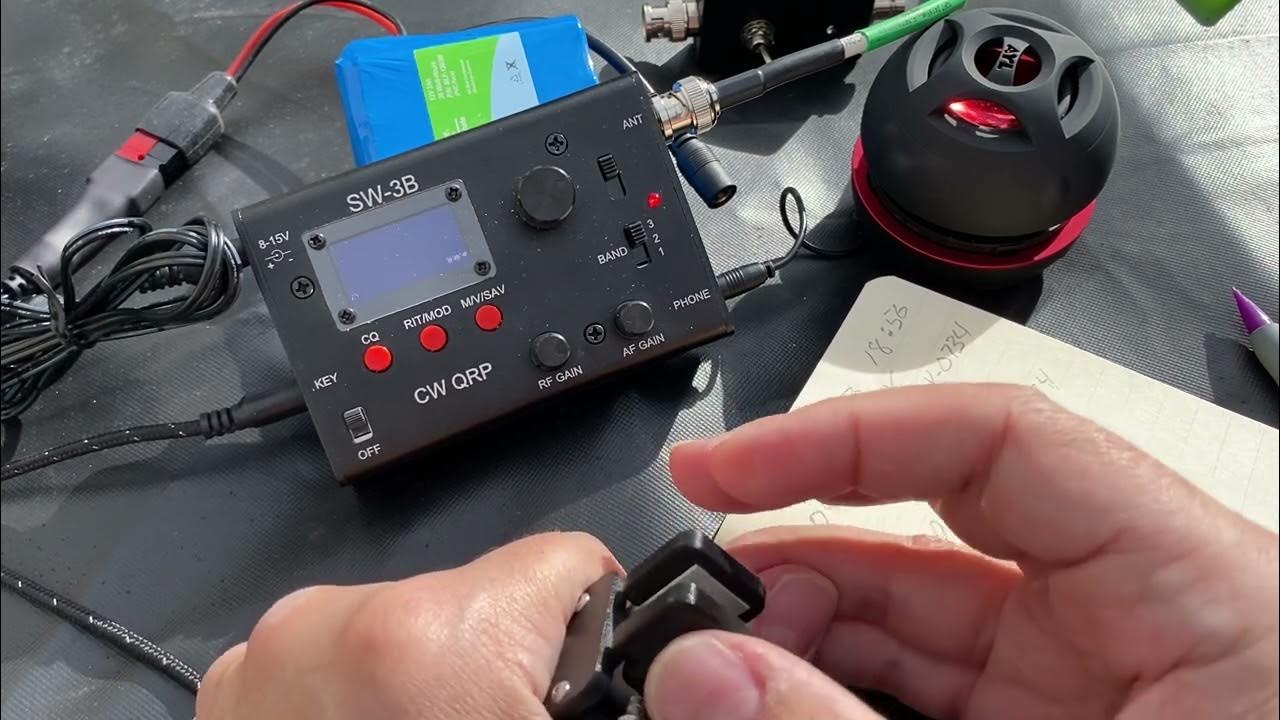 Venus SW-3B - Hunting POTA NK2C - YouTube