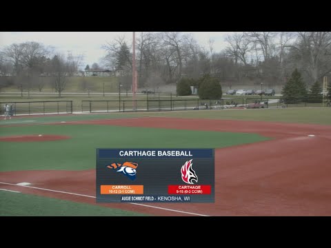 Carthage Baseball vs. Carroll Game 1 2022_4_9 - YouTube