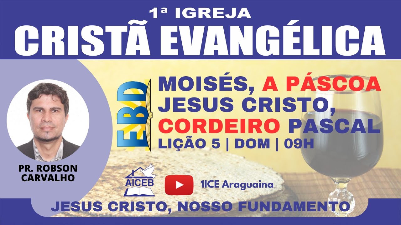 MOISÉS, A PÁSCOA, JESUS CRISTO, NOSSO CORDEIRO PASCAL - YouTube