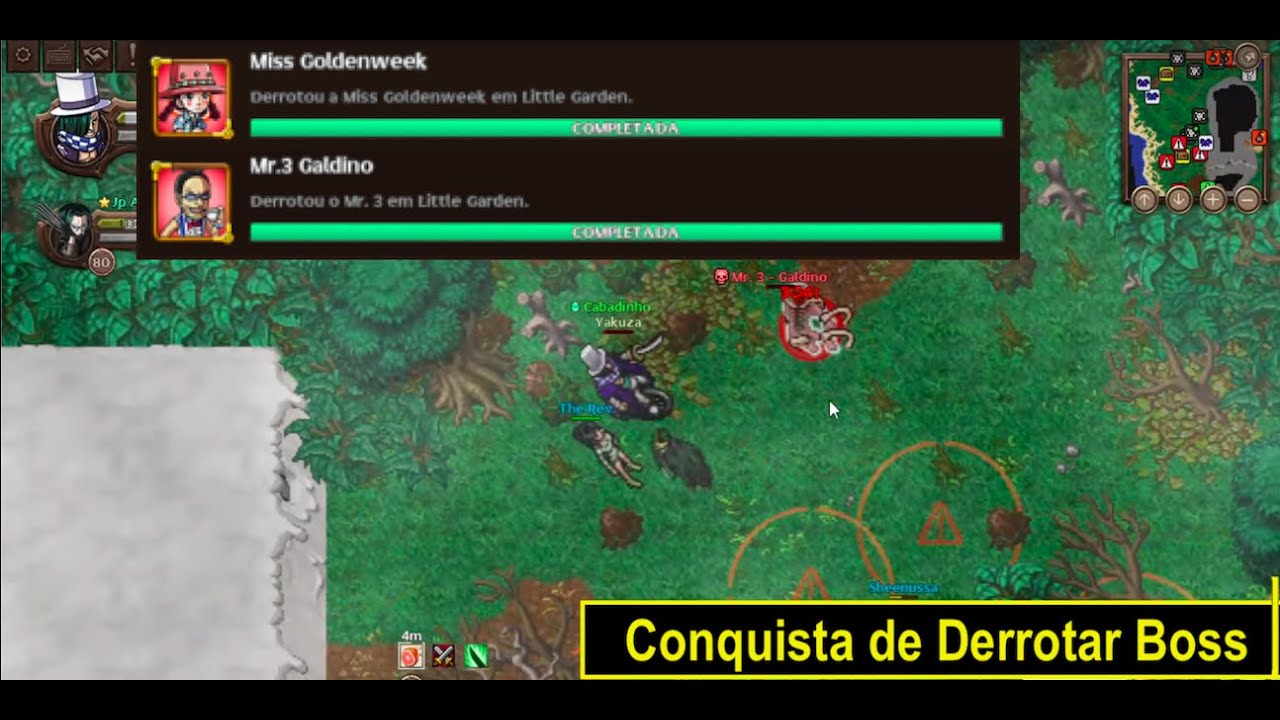 Conquista de Derrotar Boss em Little Garden - Grand Line Adventures GLA ...