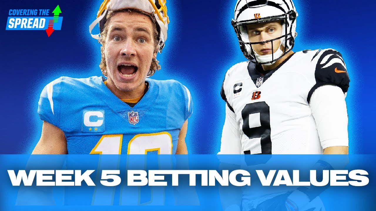 NFL Week 5 Betting Values | Covering The Spread - YouTube