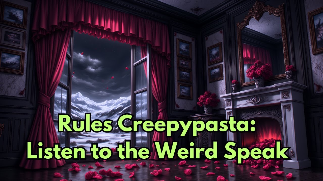 Rules Creepypasta:Listen to the Weird Speak - YouTube