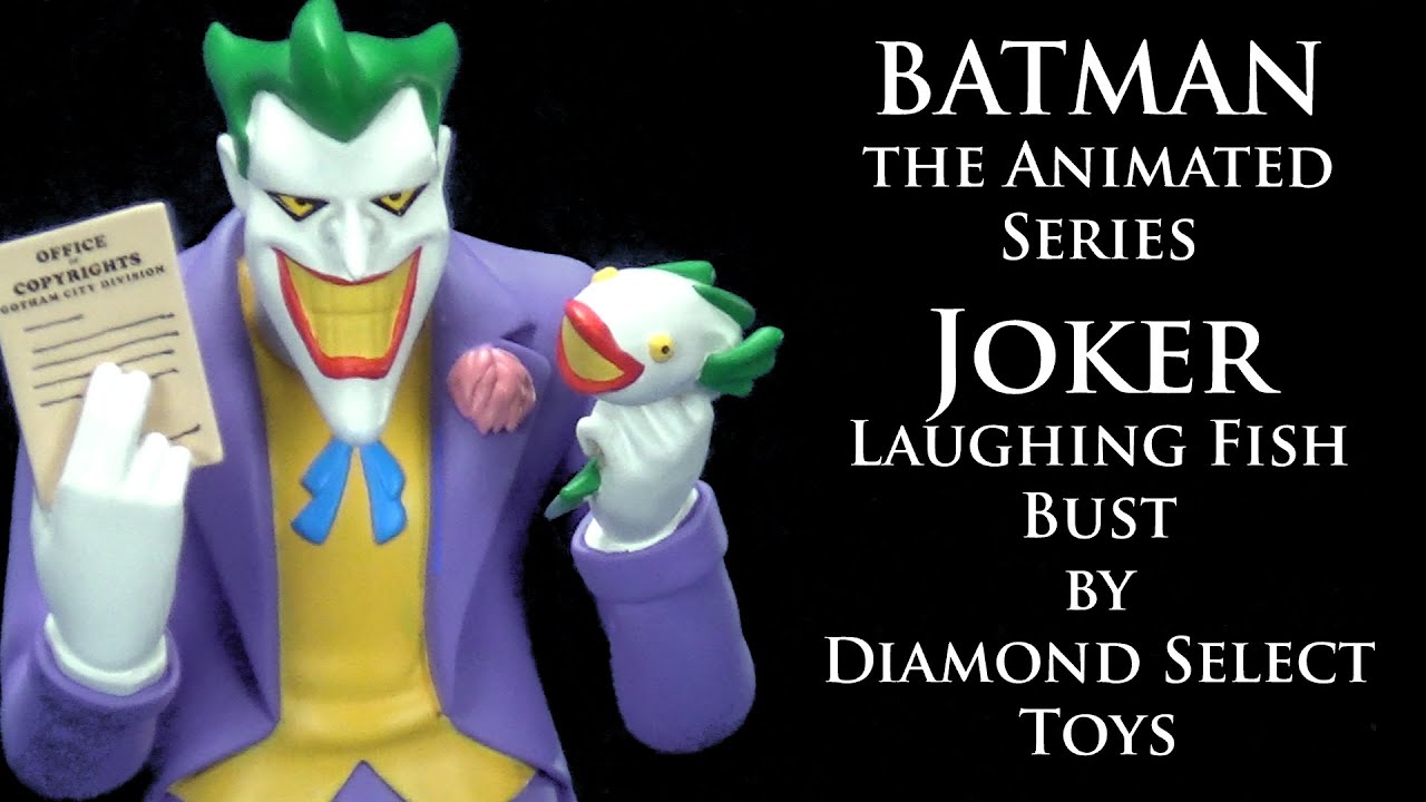 Unboxing: BATMAN the Animated Series Joker Laughing Fish Bust by ...