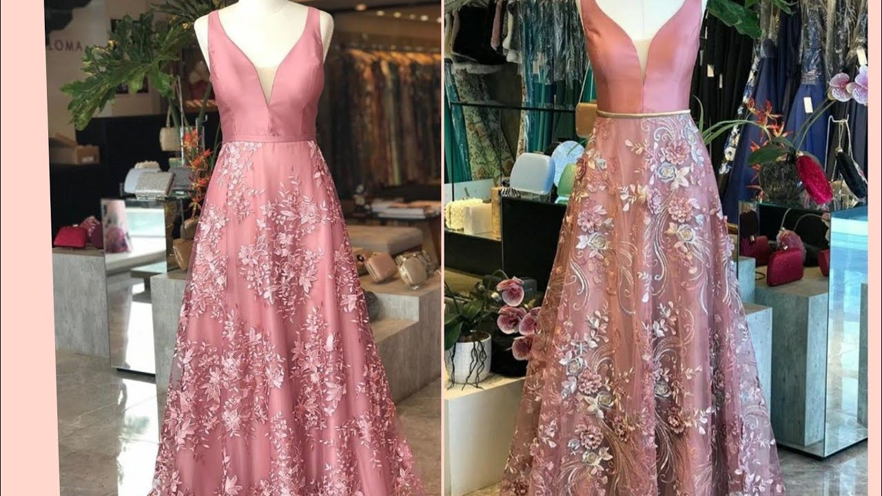 top beautiful outstanding long maxi design - YouTube