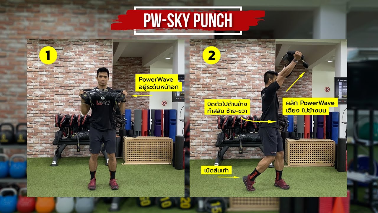 Powerwave Exercise Library | PW Sky Punch - YouTube