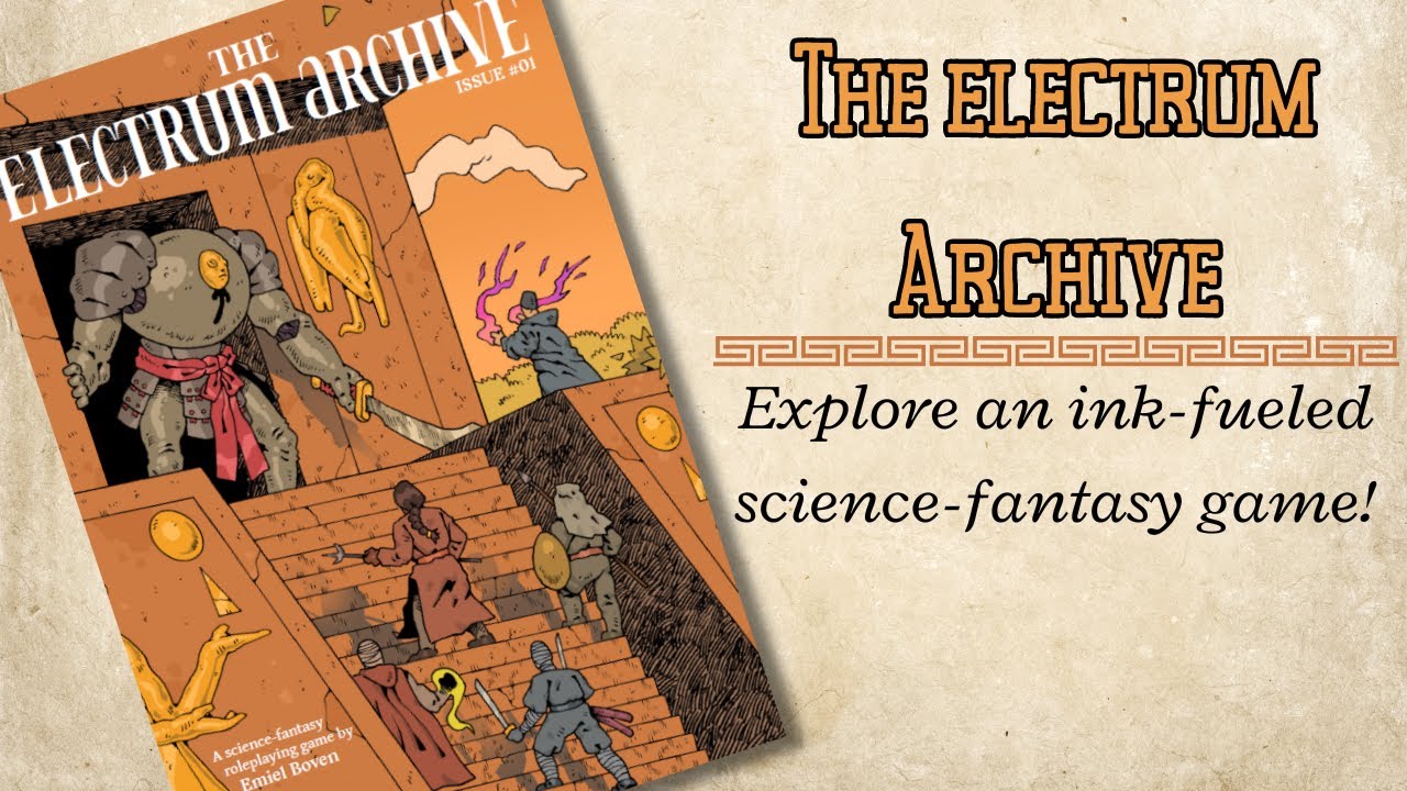 "The Electrum Archive" - a science-fantasy TTRPG in an ink-fueled world ...