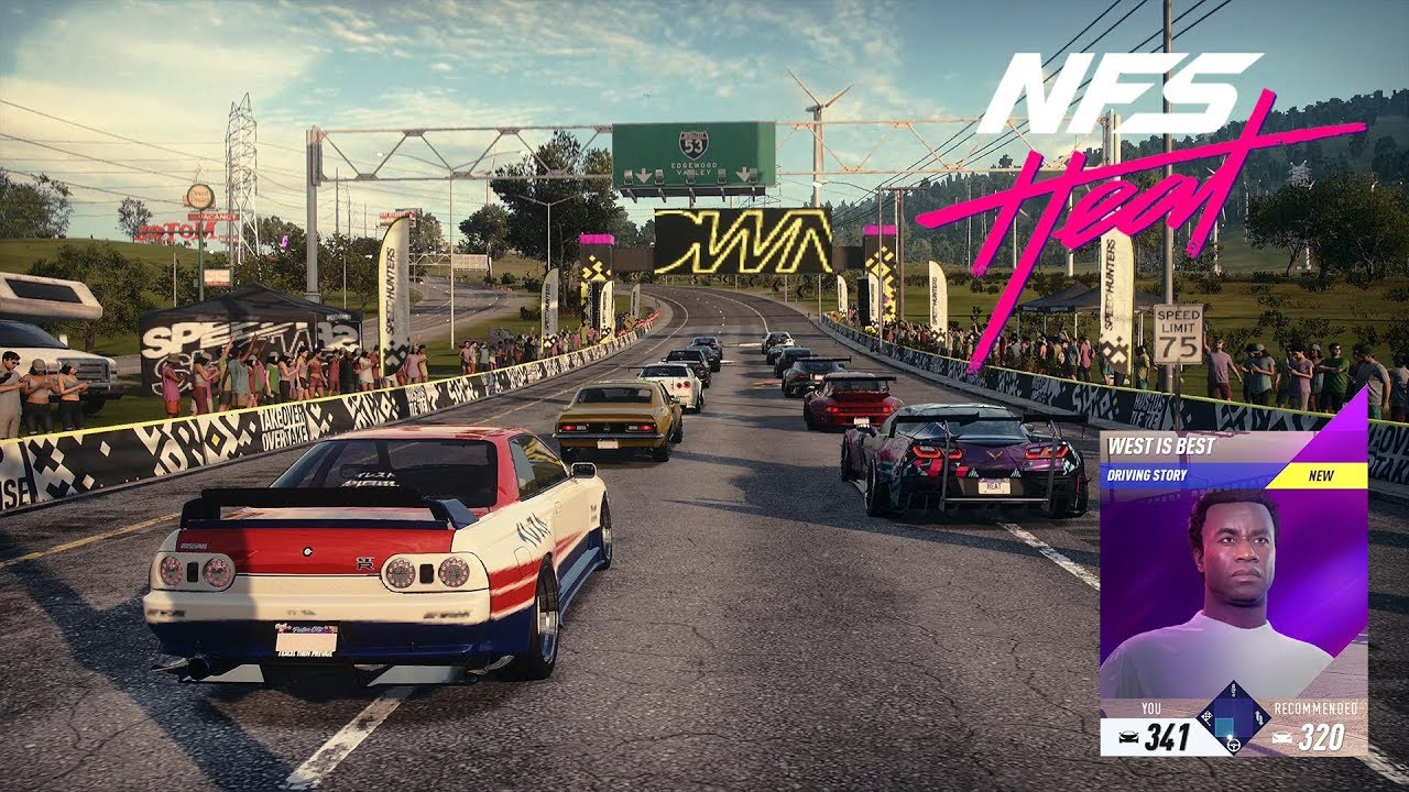 NFS Heat West Is Best 4K 60fps Gameplay Walkthrough - YouTube