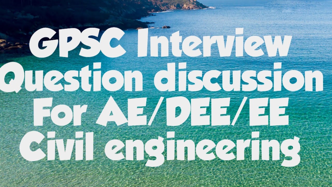 LEC-5||GWSSB Interview Question|| Difference source of Water|| - YouTube