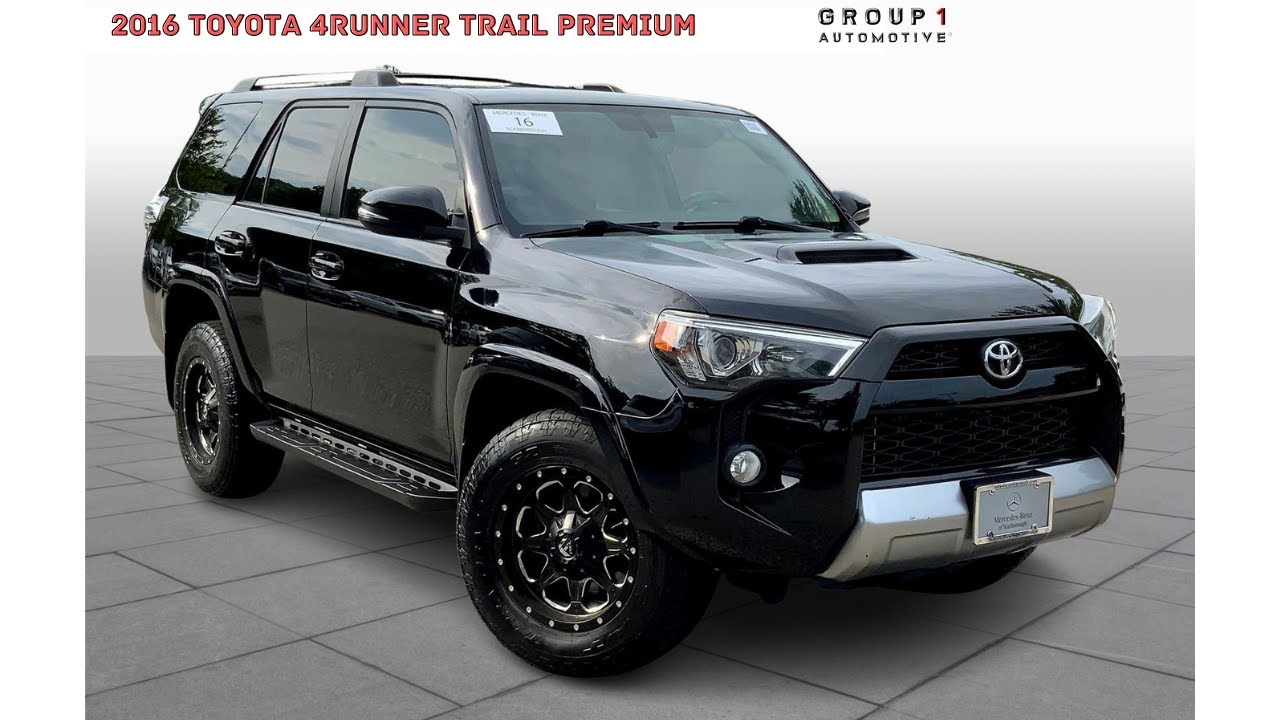 2016 Toyota 4Runner Trail Premium SUV | Video Tour with Watson - YouTube