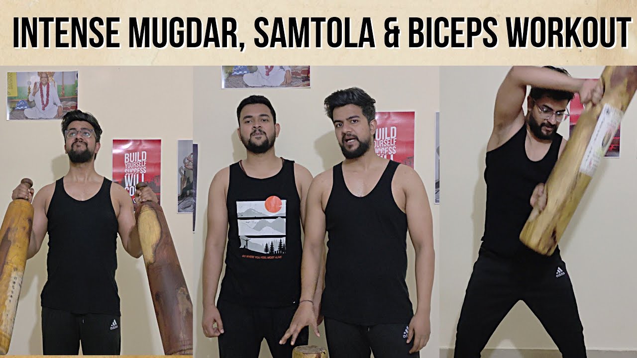 Mugdar Swings, Samtola Exercise & Biceps Exercise by Mugdar with ...