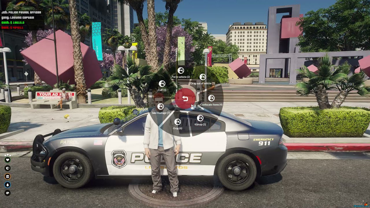 QBus Custom radial menu Working ( NO BUGS ) - YouTube