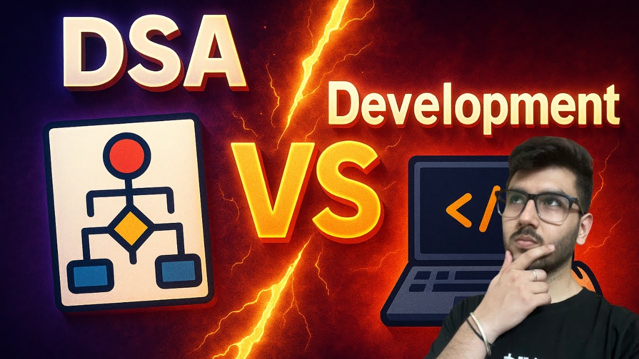 DSA vs Development | How to manage time in college | Do I Get a Job ...