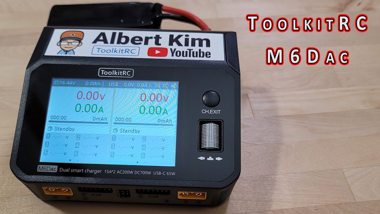 ToolkitRC M6Dac Smart Charger Review ⚡ - YouTube
