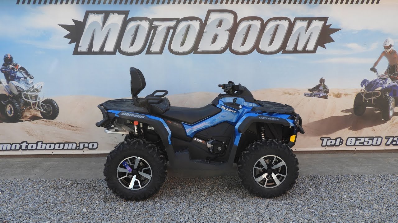 ATV Can-Am Outlander MAX 1000R Limited 2021 - YouTube