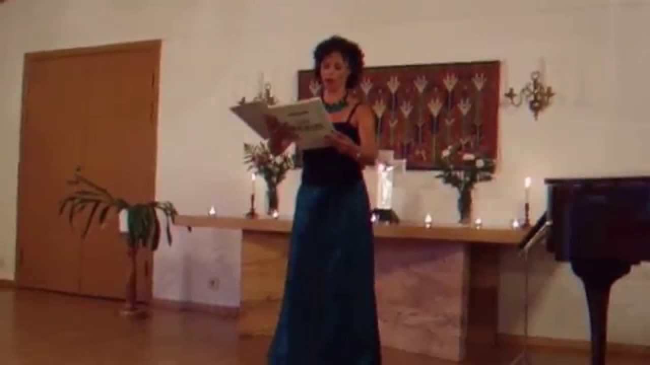 Stella Scott sings Clara Schumann - YouTube