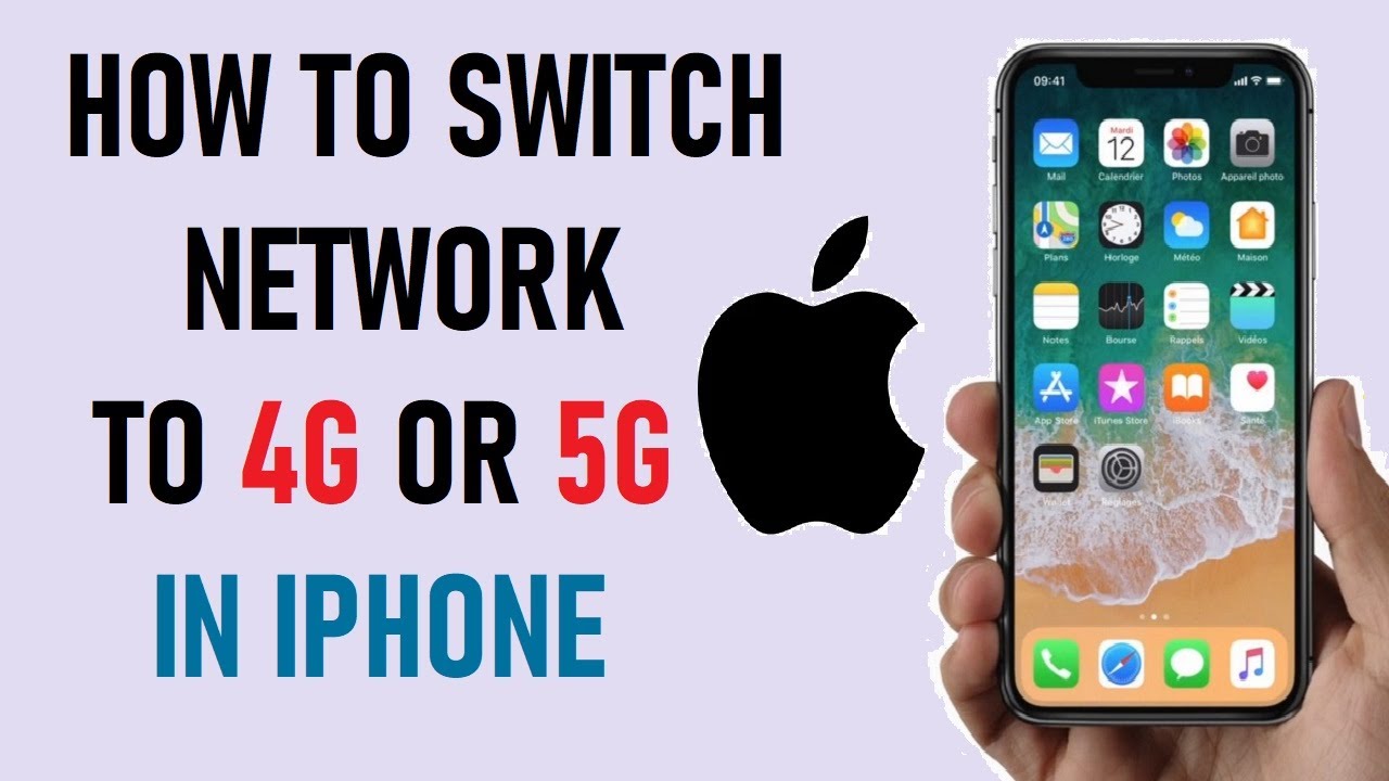 How To Switch Any IPhone From 3G To 4G Or 5G Networks YouTube