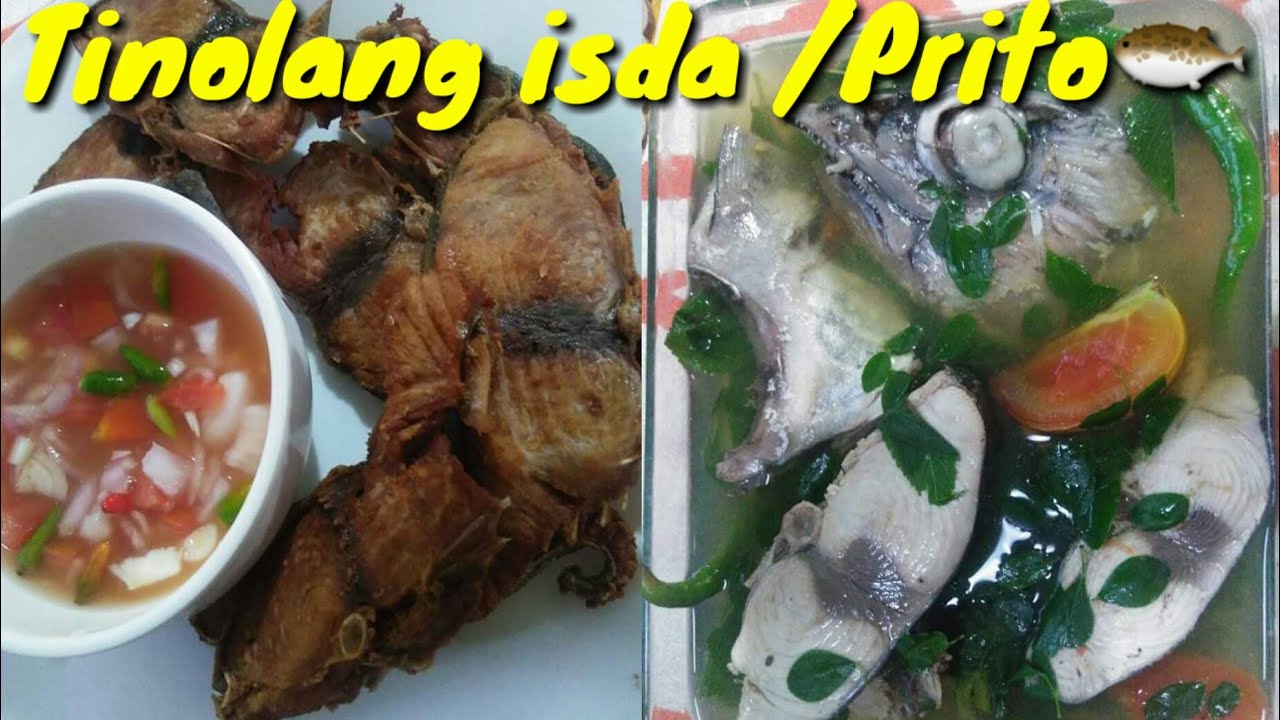 TINOLANG ISDA | PRITONG ISDA |EGSOONG BISDAK |LUTONG PAMBAHAY | - YouTube