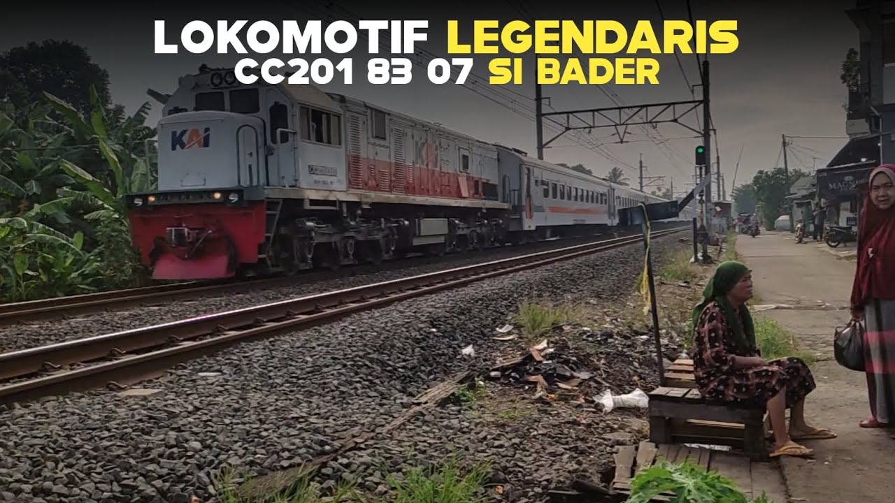 lokomotif legend! si bader main ke daop 1 cc201 83 07,lokomotif yang ...