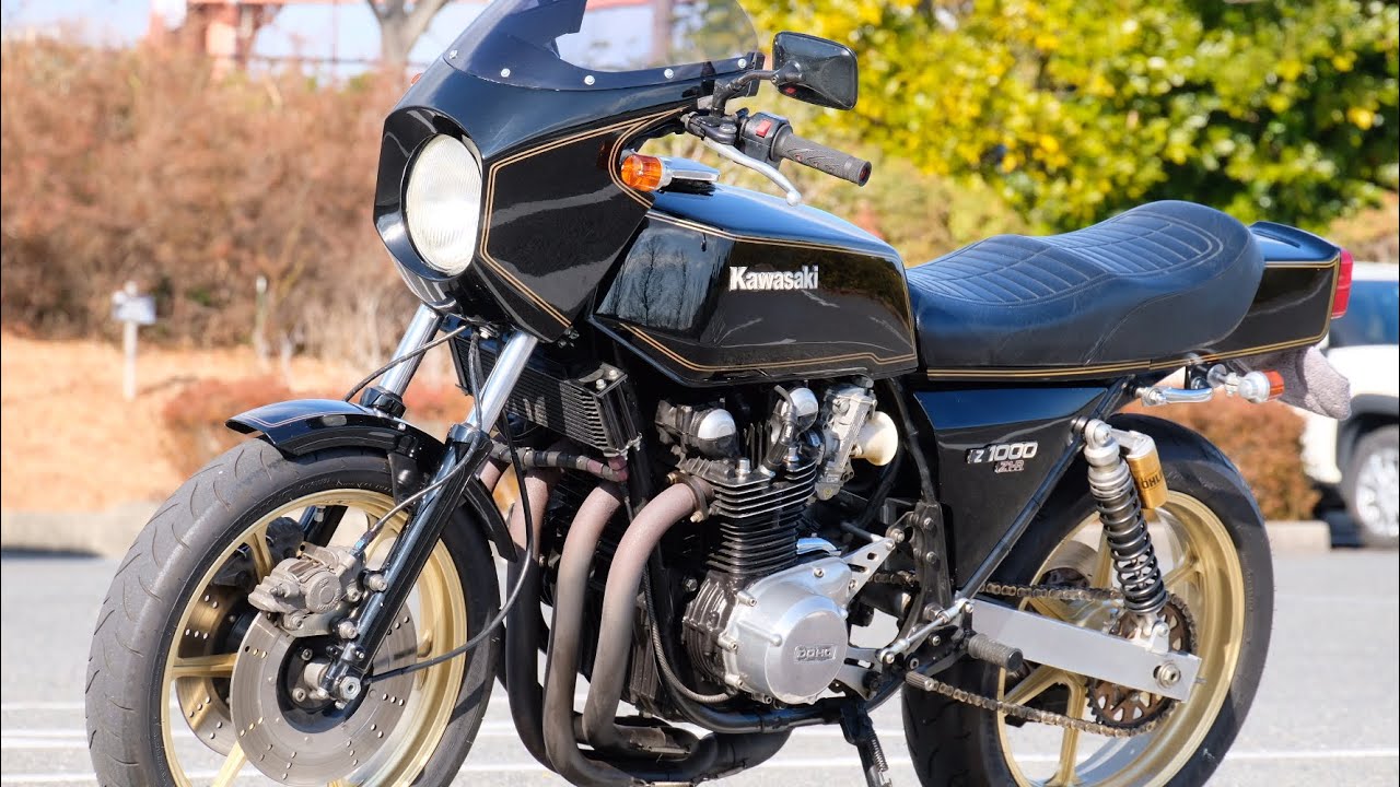 【FOR SALE】kawasaki Z1R 走行動画 - YouTube