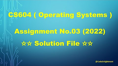 Virtual University Assignment Solutions - YouTube