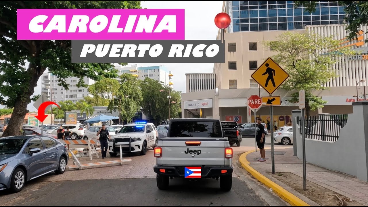 Driving Through Carolina, Puerto Rico in 4K 🚙 | Isla Verde, Hobbie ...