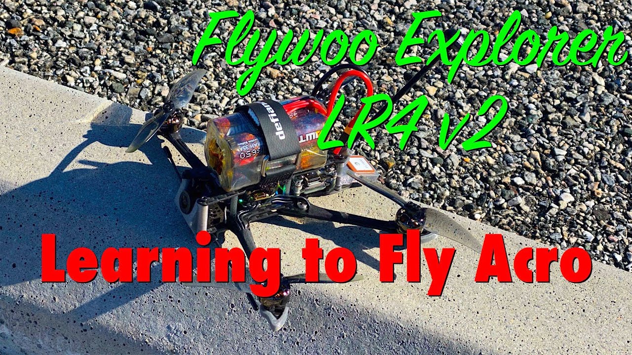 Flywoo Explorer LR4 v2 - Practice in Acro Mode - YouTube