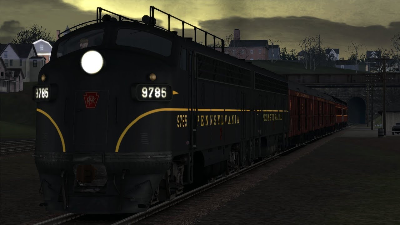 Train Simulator Horseshoe Curve Scenario Pack 1: PRR F7 - 6: East Slope ...