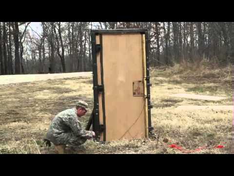Breach Door Demonstration #1 | Quick Hinge Breach Door System | Range ...