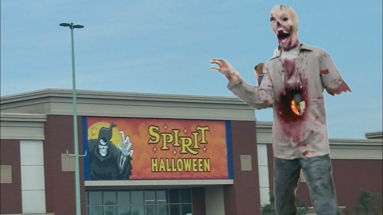 Mayslanding spirit Halloween they have a rick ratman set up!!! - YouTube