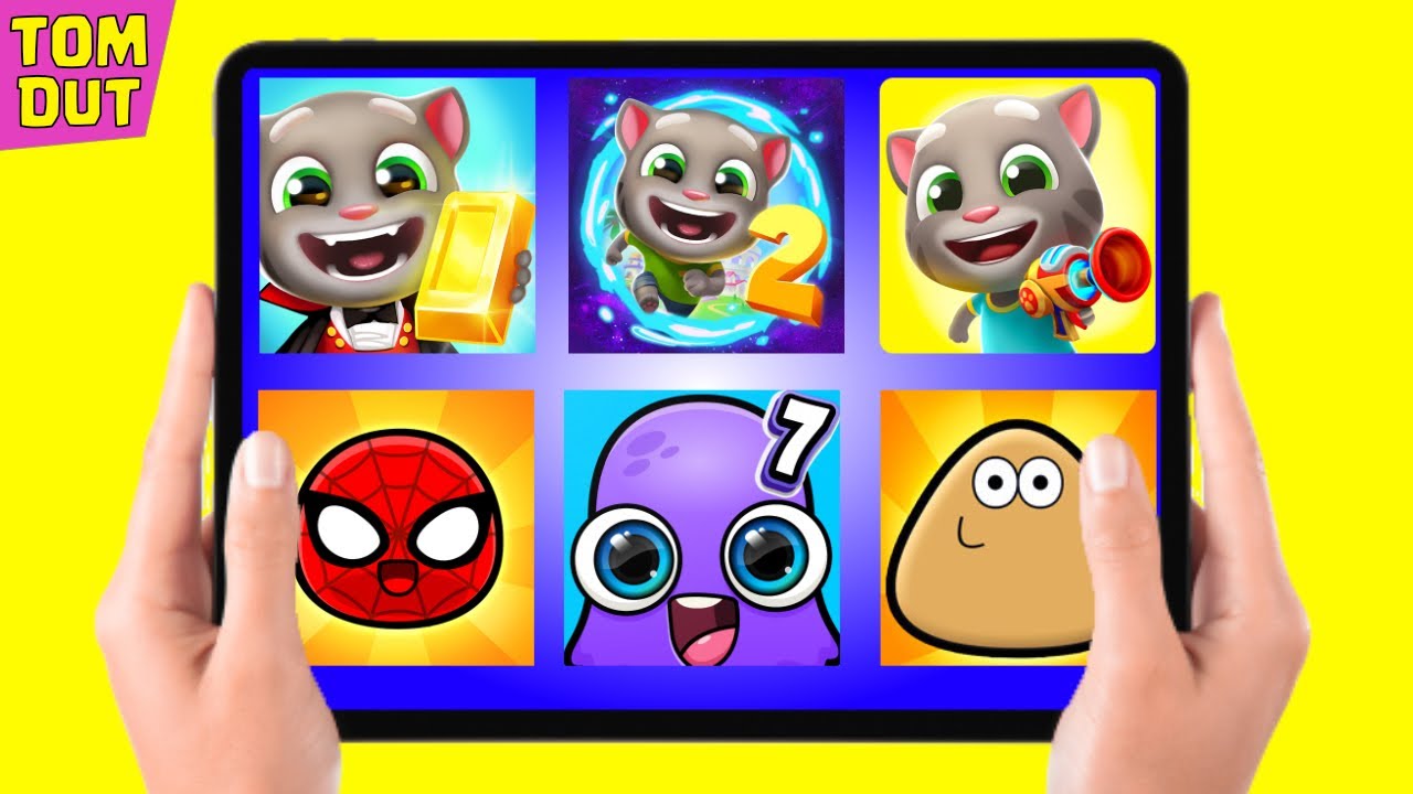 Tom Gold Run, Time Rush, Sky Run, My Boo, Pou, Moy 7 Tomdut P5GxcF ...