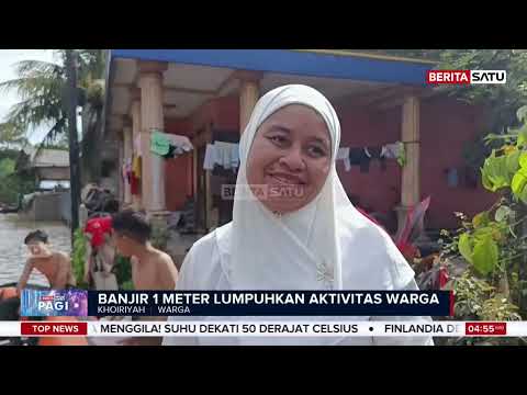 Banjir 1 Meter Lumpuhkan Aktivitas Warga Tigaraksa Tangerang #Beritasatu