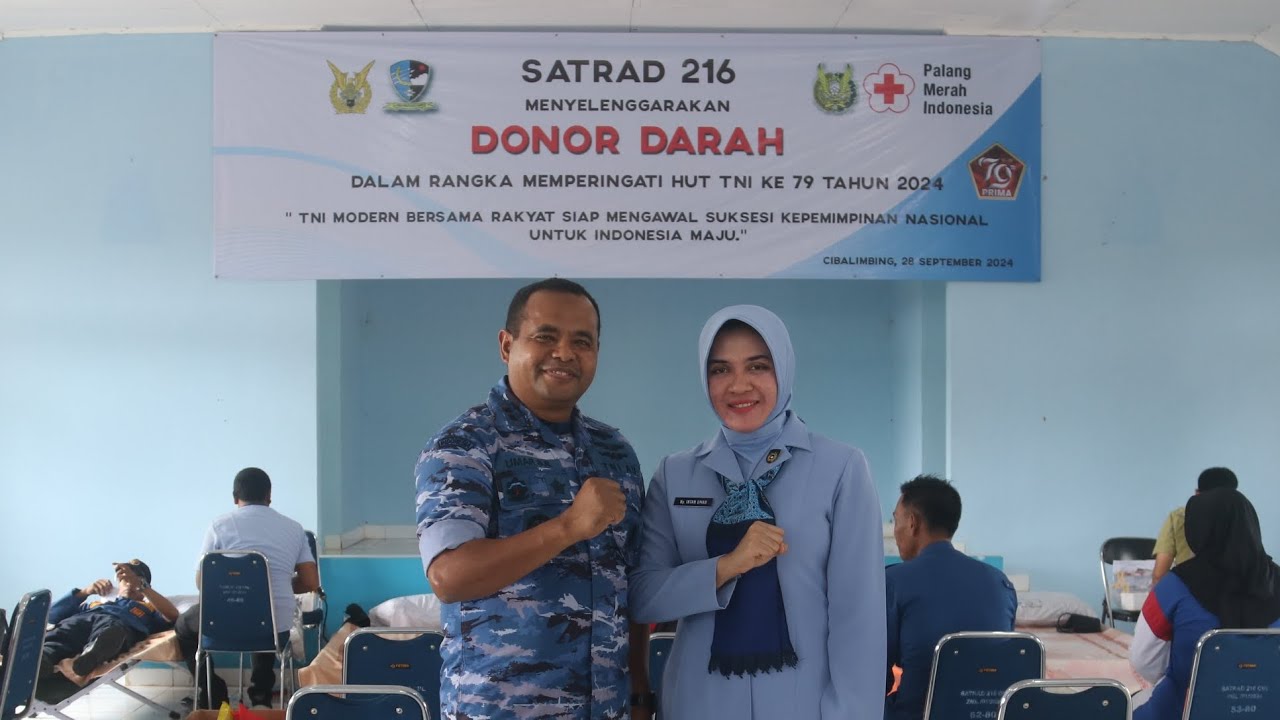 Rangkaian kegiatan HUT TNI Ke 79 Satrad 216 Cibalimbing - YouTube