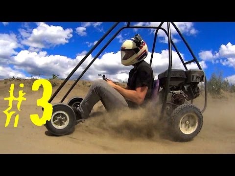 Homemade Go-Karts Episode #3 (The Mini Track) - YouTube