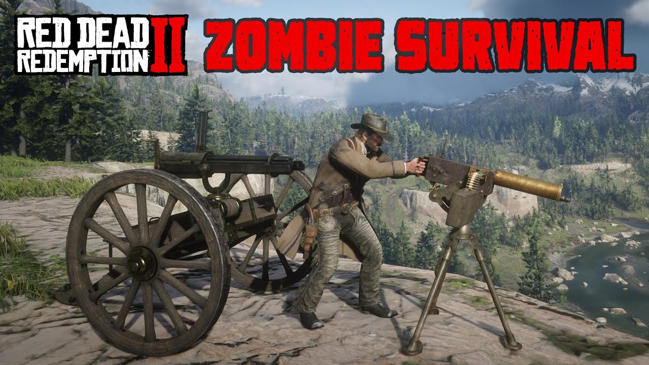 Zombie Apocalypse Survival - Red Dead Redemption 2 Mod - YouTube