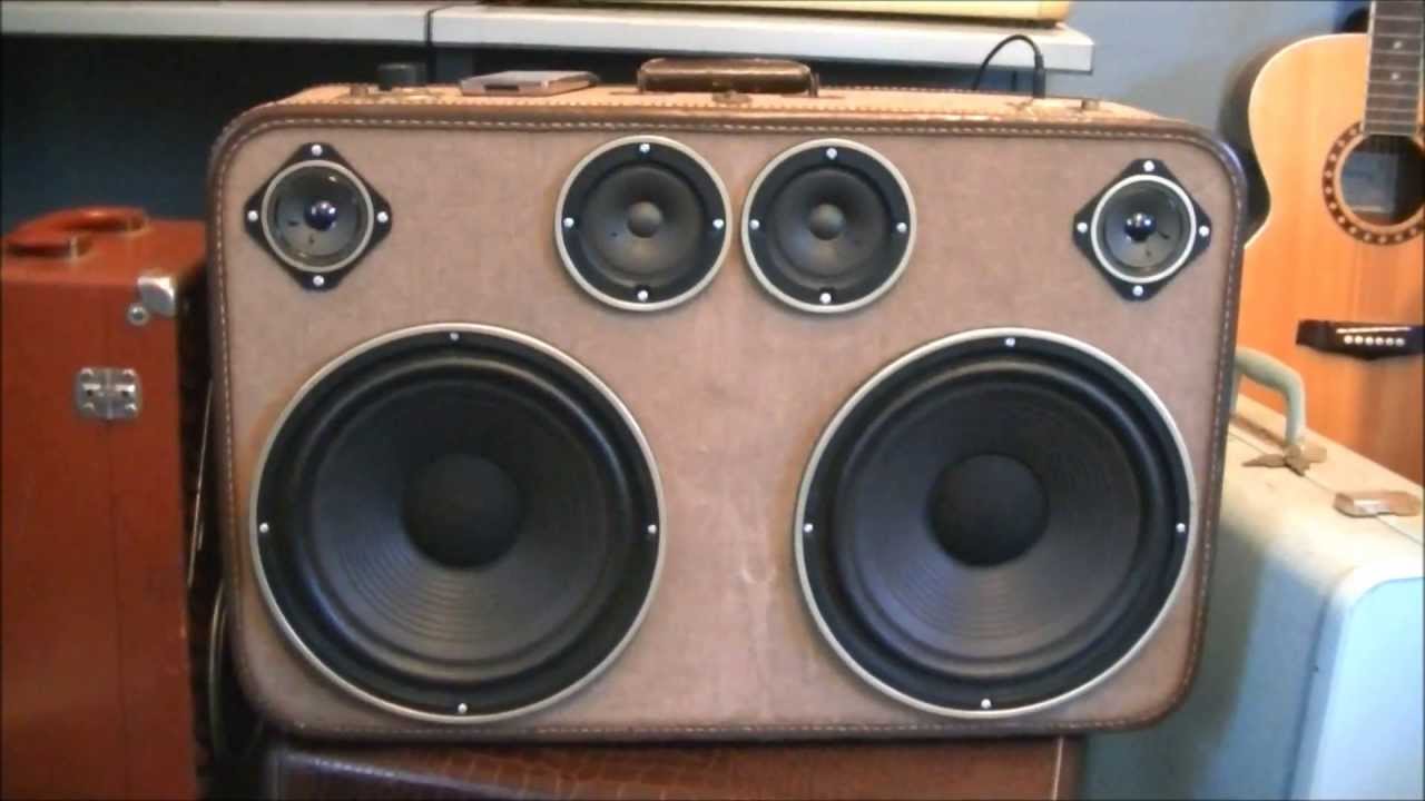DIRTY HARRY by Hi-fi Luggage Vintage Suitcase Stereo (SOLD) - YouTube