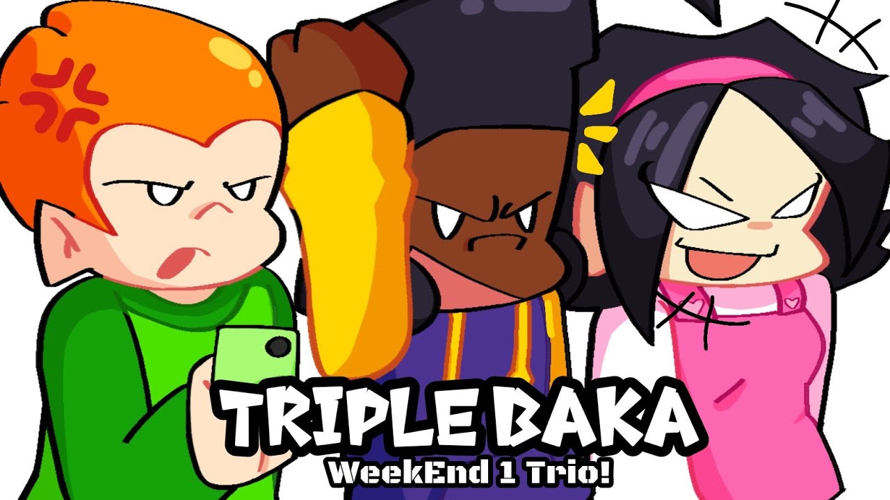 Triple Baka! | WeekEnd 1 Trio | FNF Meme - YouTube