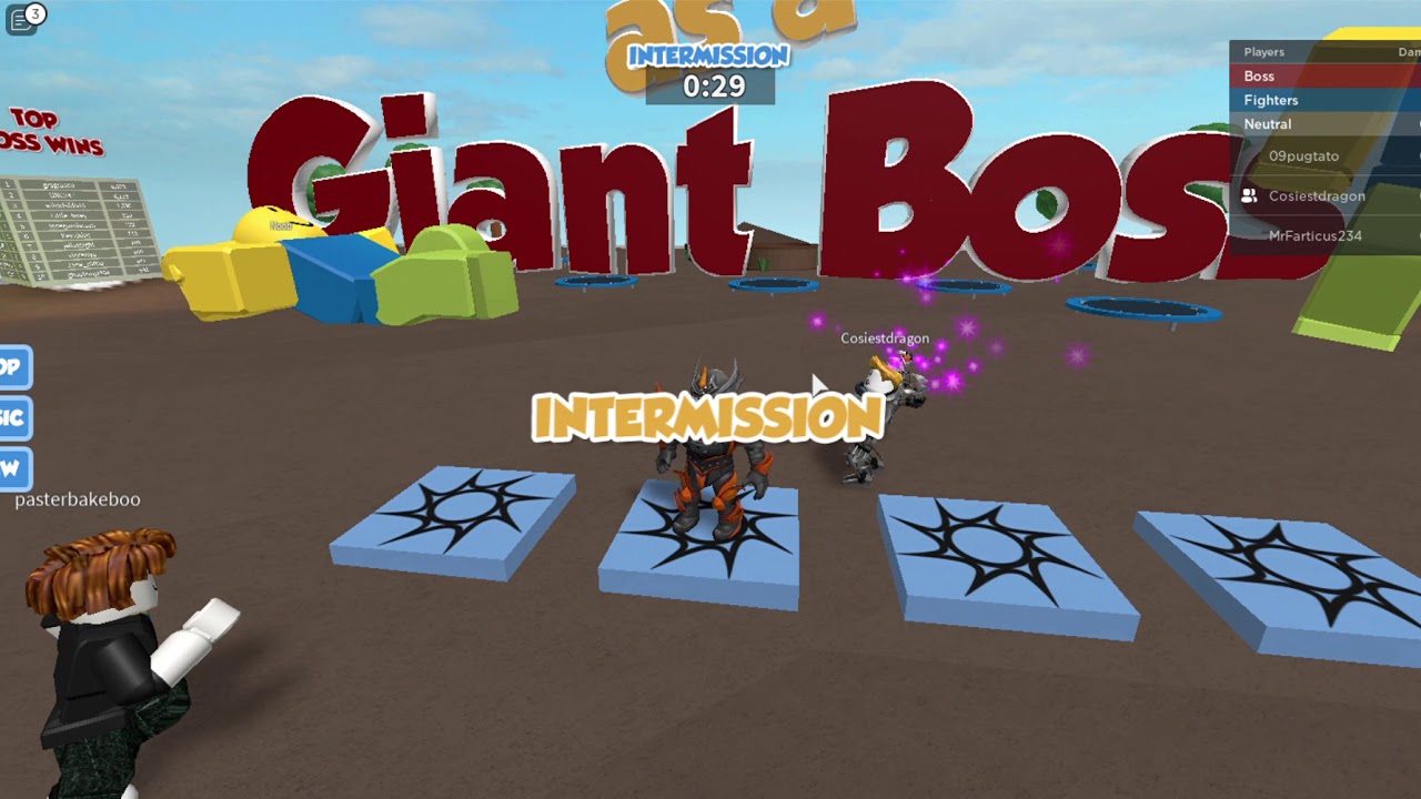 Roblox Battle as a Giant Boss - YouTube