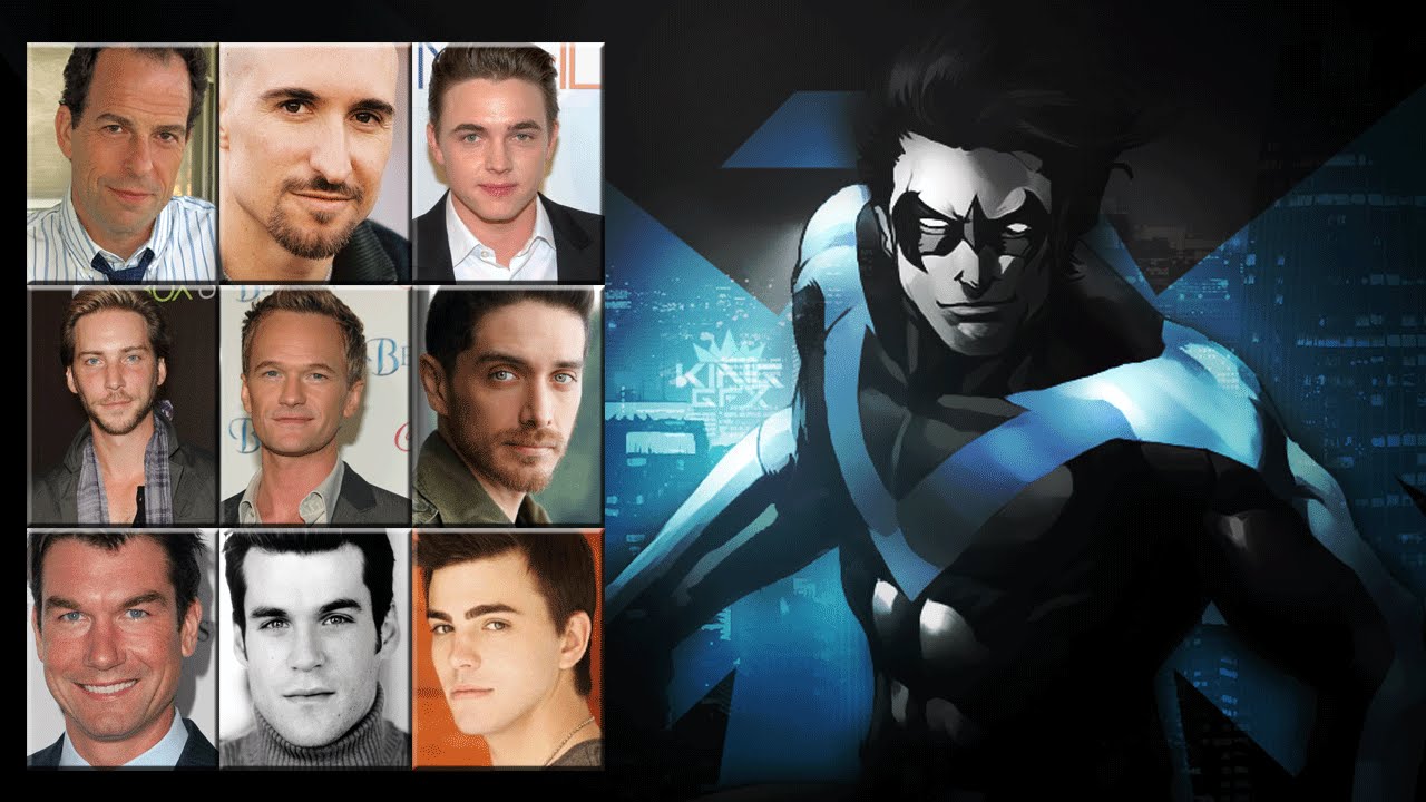 Characters Voice Comparison - "Nightwing" - YouTube