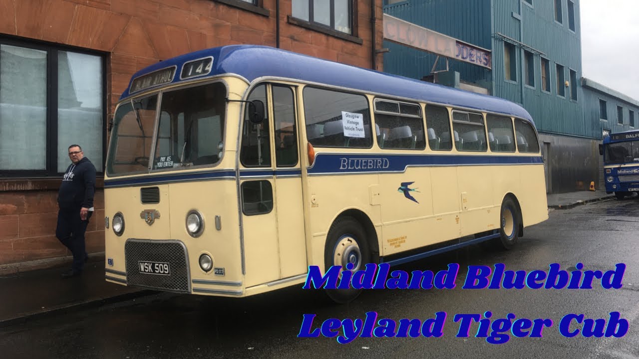 GVVT Shuttle | Midland Bluebird | Alexander Leyland Tiger Cub | WSK 509 ...